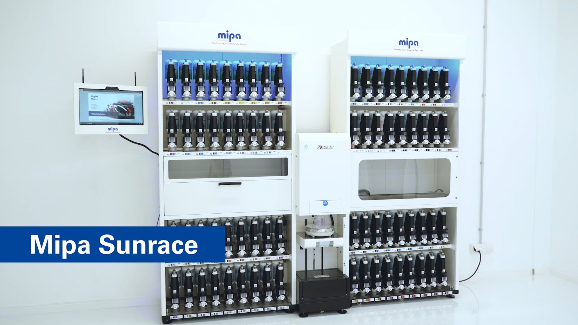 Mipa Sunrace | Paint Mixing Machine | Mipa Paints | Mipa Paints